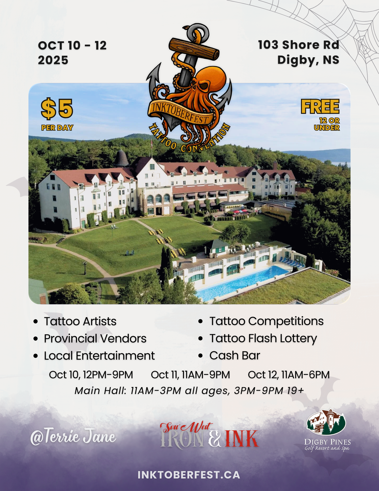 Inktoberfest at Digby Pines, Digby (October 12, 2025 11am)