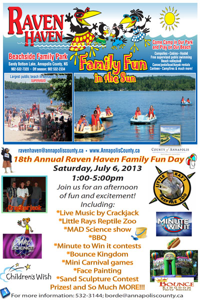 Raven Haven Family Fun Day at Raven Haven Beachside Park, Annapolis ...