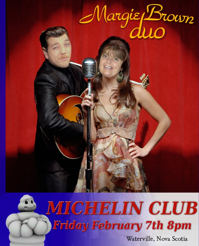 Margie Brown Duo at Michelin Sports and Social Club, Waterville ...