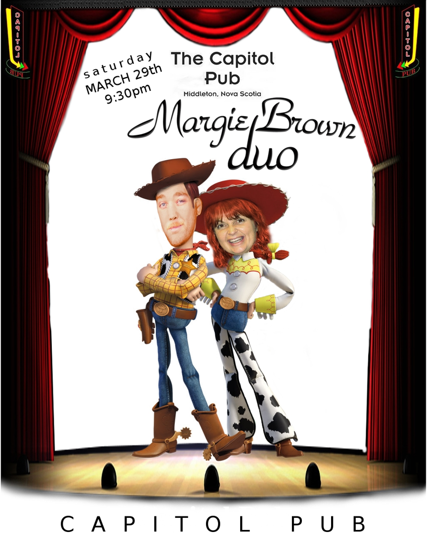 Margie Brown Duo at Capitol Pub, Middleton (March 29, 2014 9pm)