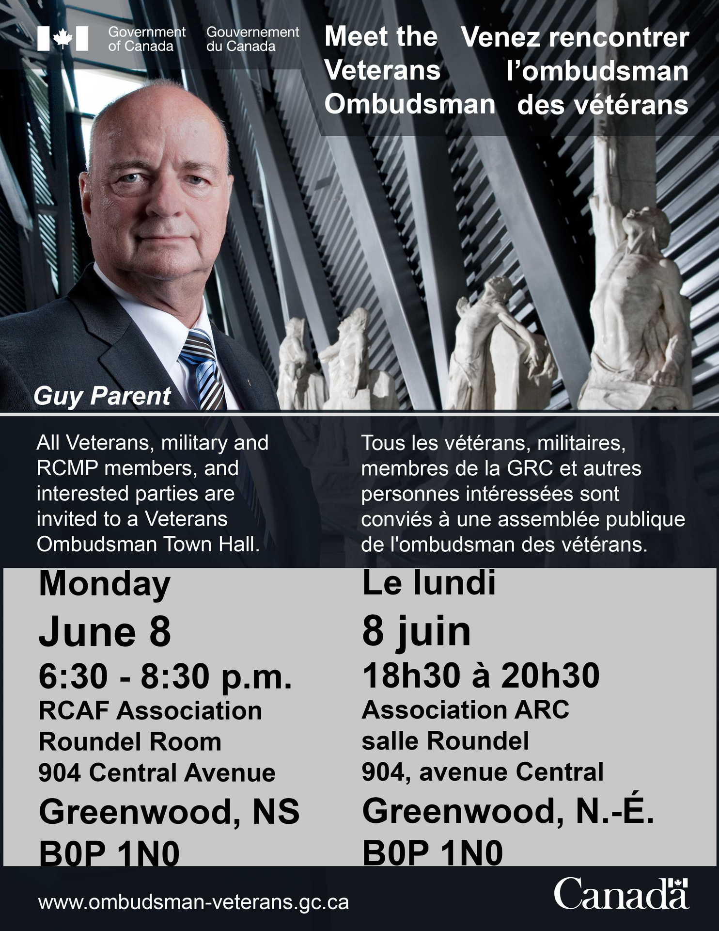 Veterans Ombudsman Town Hall at Civic Centre, Greenwood (June 8, 2015 6 ...