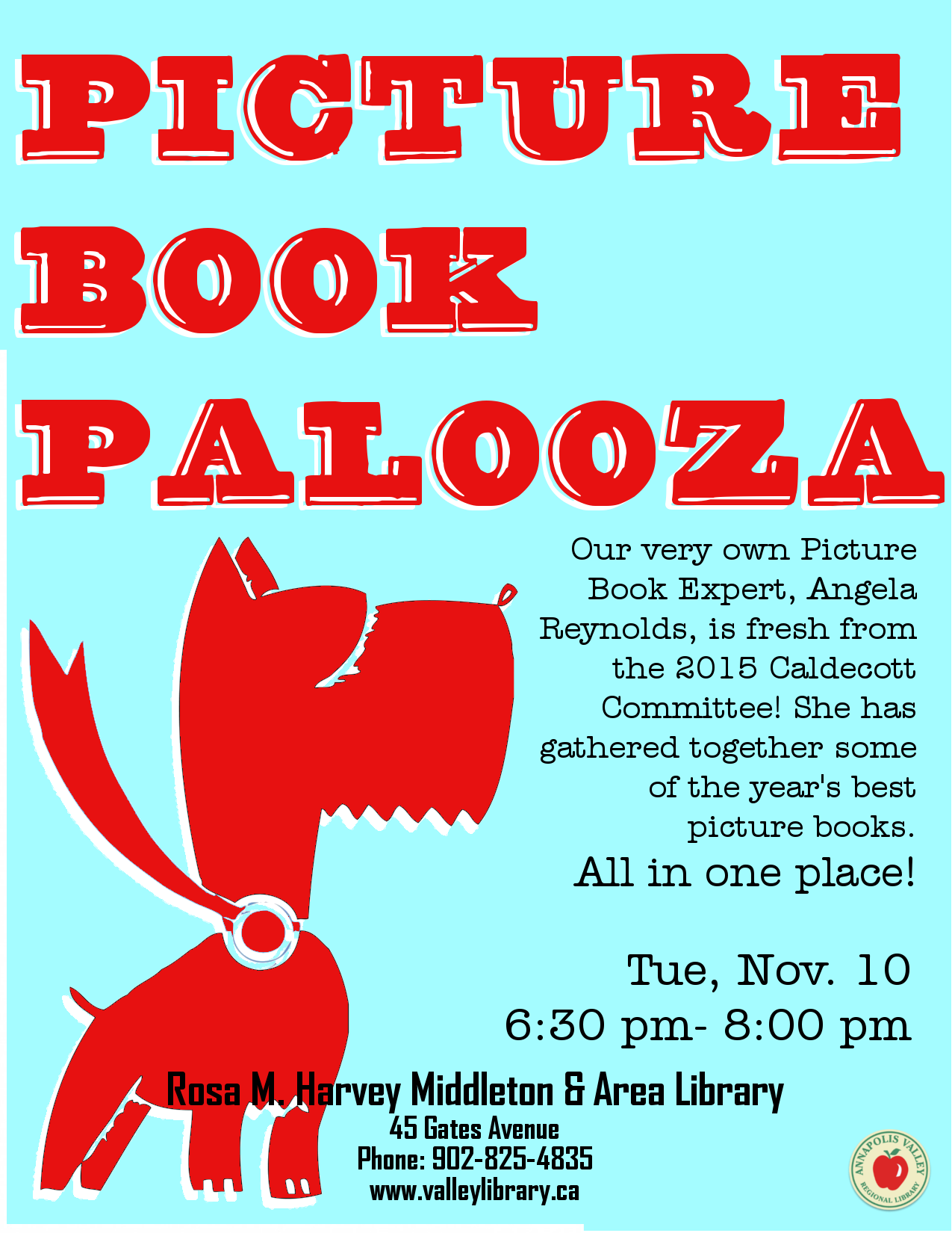 Picture Book Palooza at Rosa M. Harvey Middleton & Area Library ...