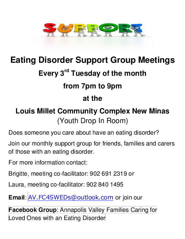 Caregivers of those with an Eating Disorder Support Group at Louis ...