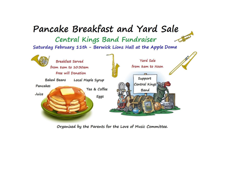 Breakfast and Flea Market at Kings Mutual Century Centre, Berwick ...