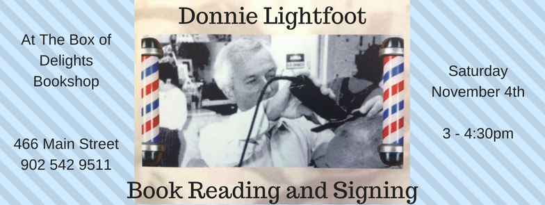Book Reading with Donnie Lightfoot at The Box of Delights Bookshop ...