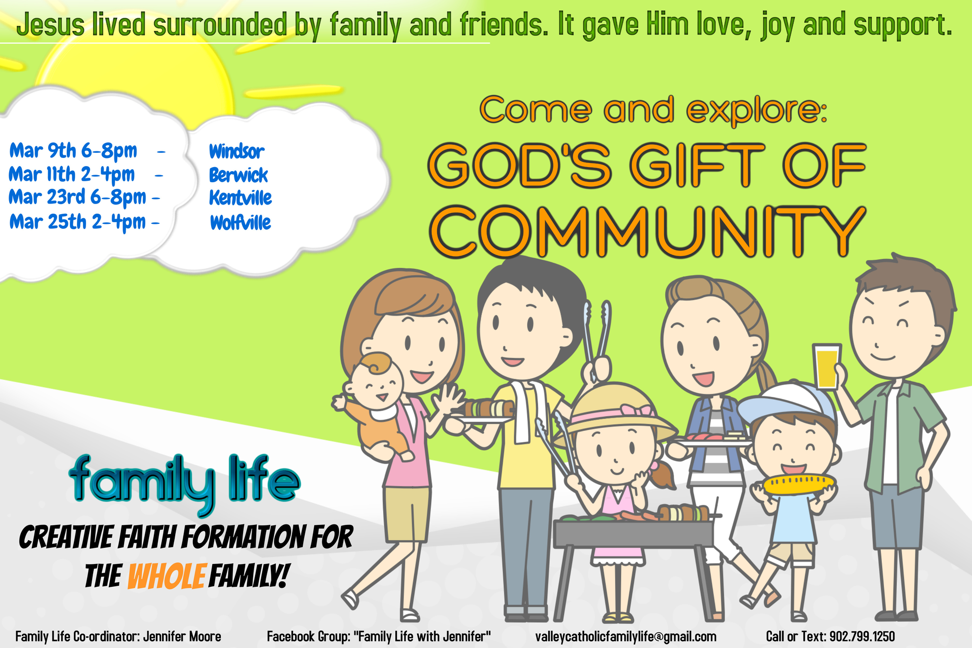 Family Life Event: The Gift of Community at St. John's Catholic Church ...
