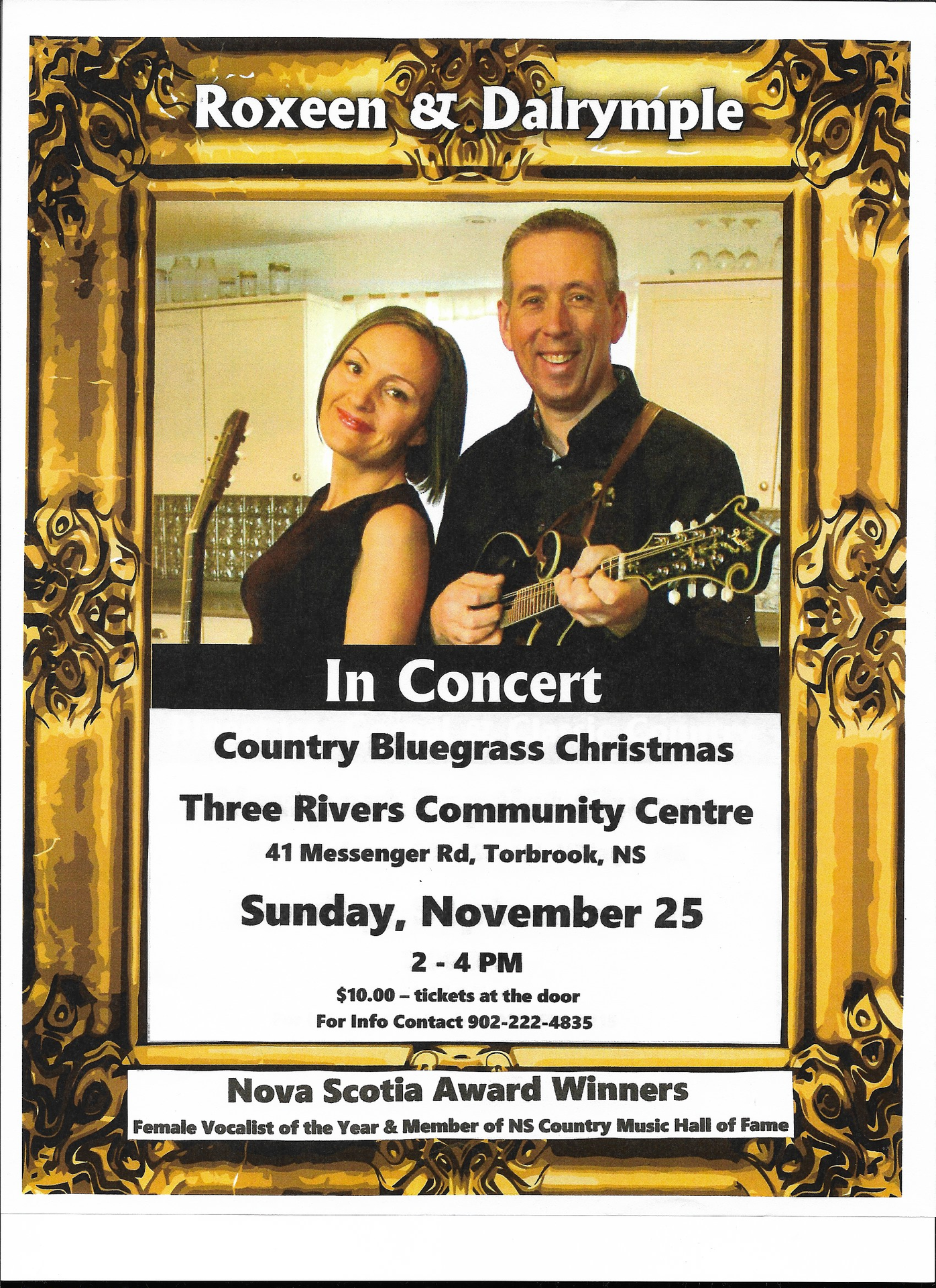 Country Bluegrass Christmas, Roxeen & Dalrymple at Three Rivers ...