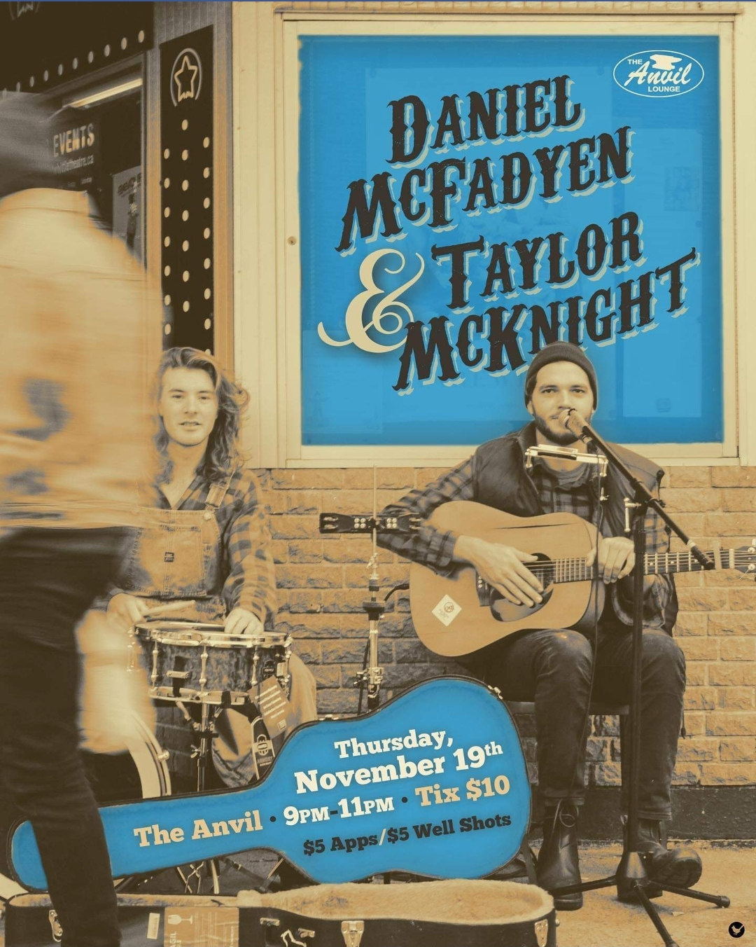 Daniel McFadyen & Taylor McKnight at the Vil at The Anvil Lounge ...