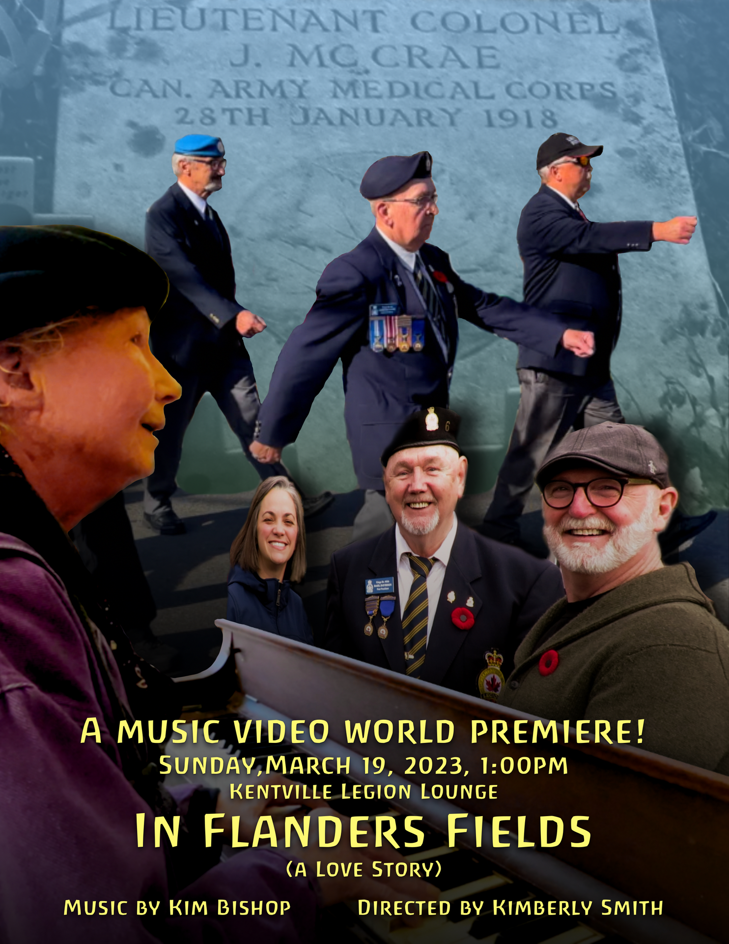 Music Video World Premiere! at Royal Canadian Legion, Kentville (March ...