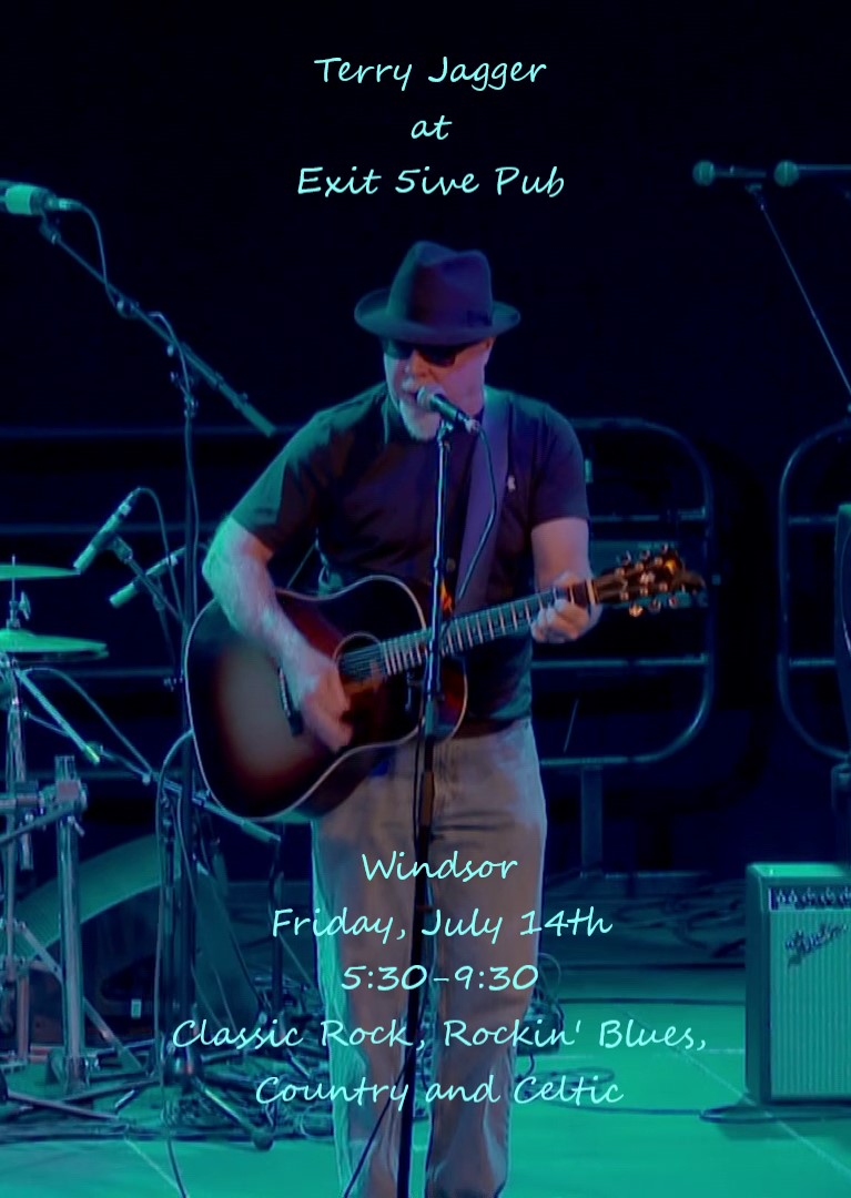 Terry Jagger at Exit 5ive Pub and Restaurant, Garlands Crossing (July ...