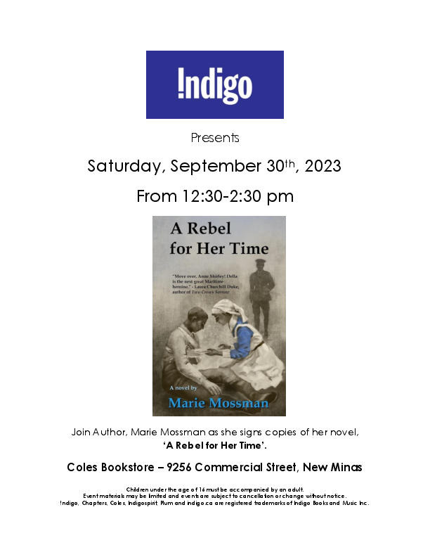 Book Signing with Marie Mossman at Coles, New Minas (September 30, 2023 ...