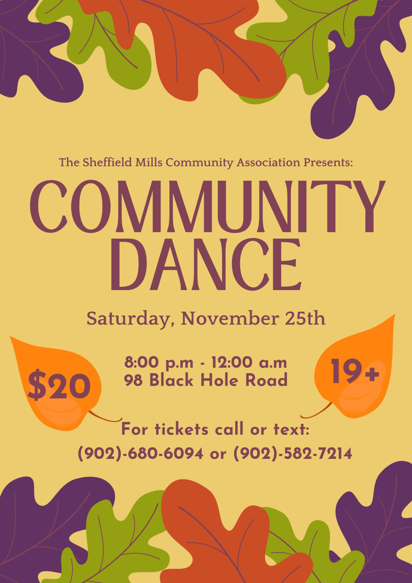 Community Dance at The Sheffield Mills Community Hall, Sheffield Mills ...