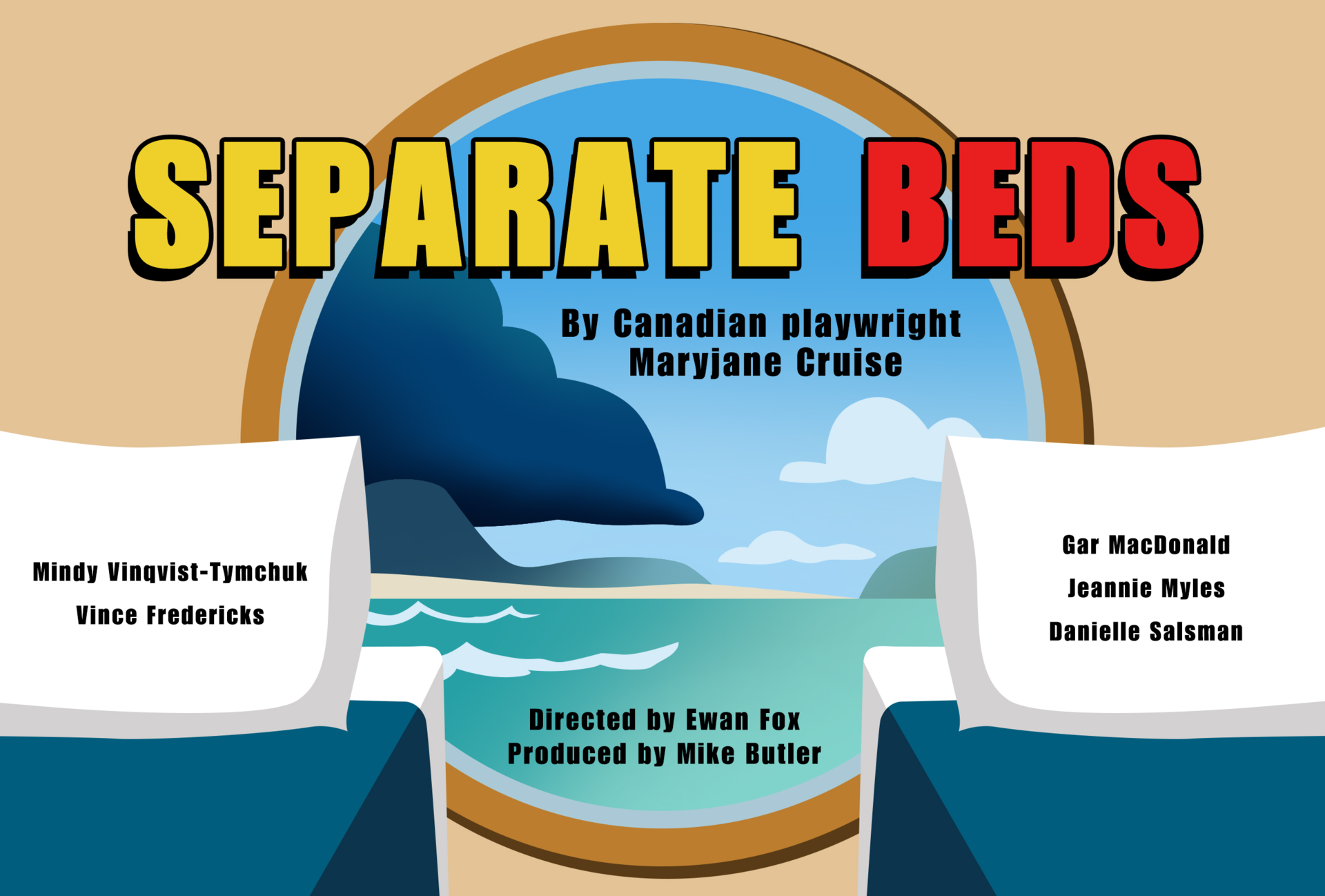 Separate Beds at CentreStage Theatre, Kentville (January 12, 2024 7:30pm)