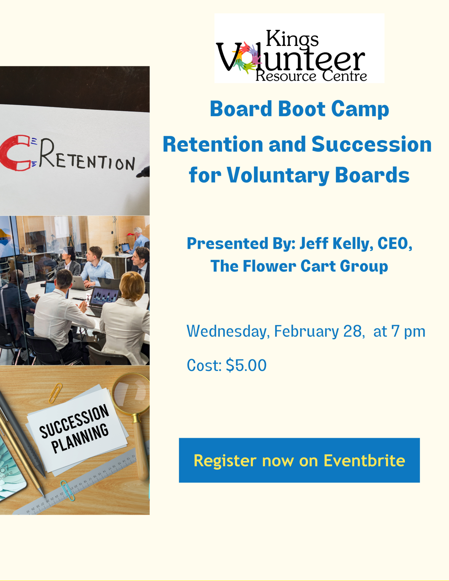 Retention & Succession for Voluntary Boards at Kings Volunteer Resource ...