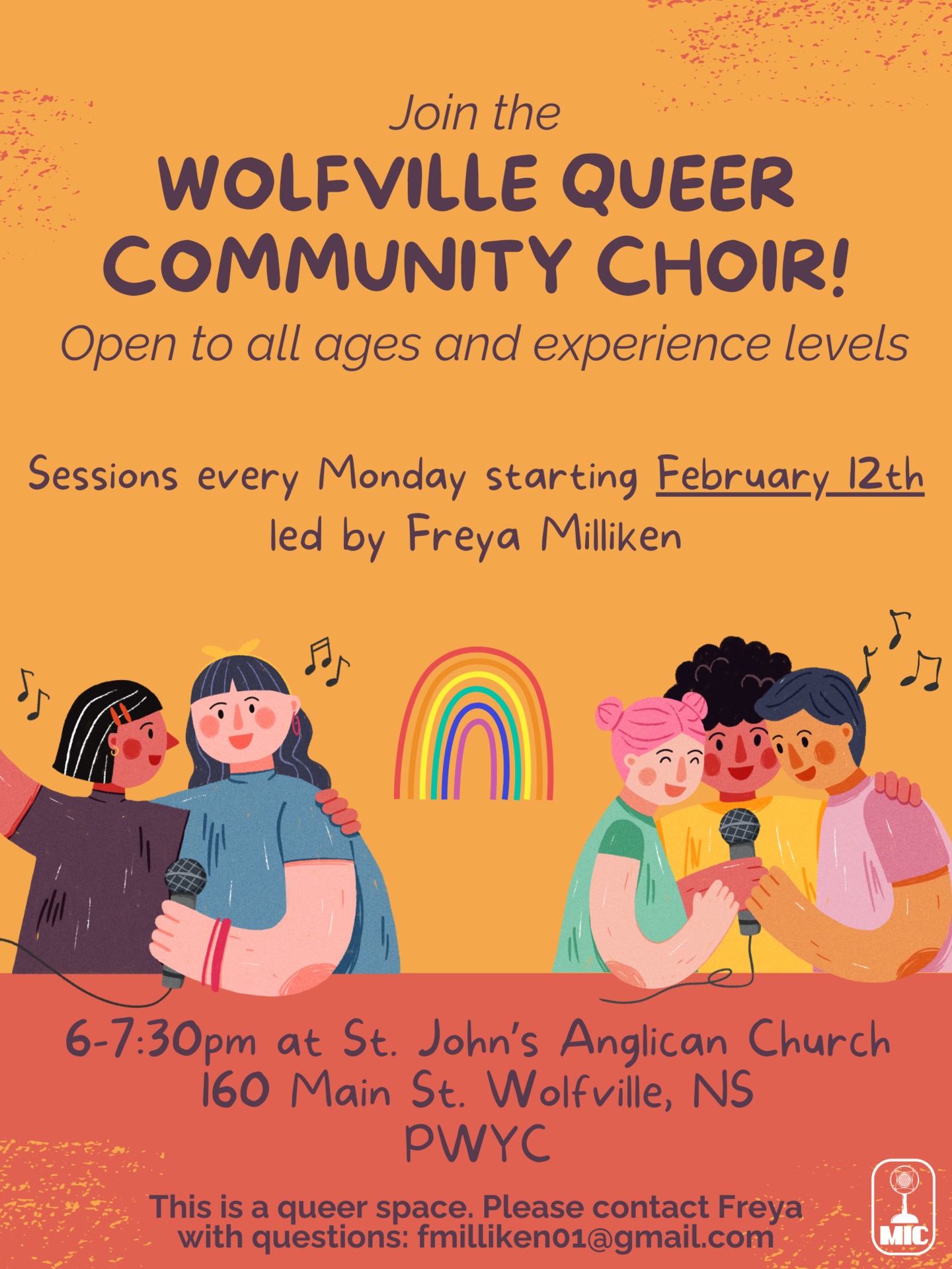 Wolfville Queer Community Choir at St. John's Anglican Church ...