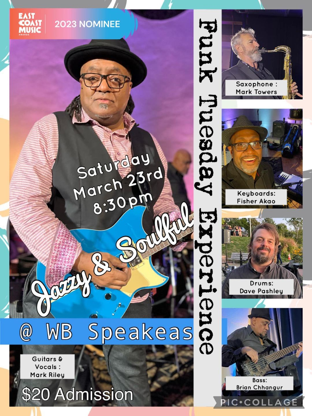 SpeakEasy: Mark Riley Experience at Community Hall, West Brooklyn ...