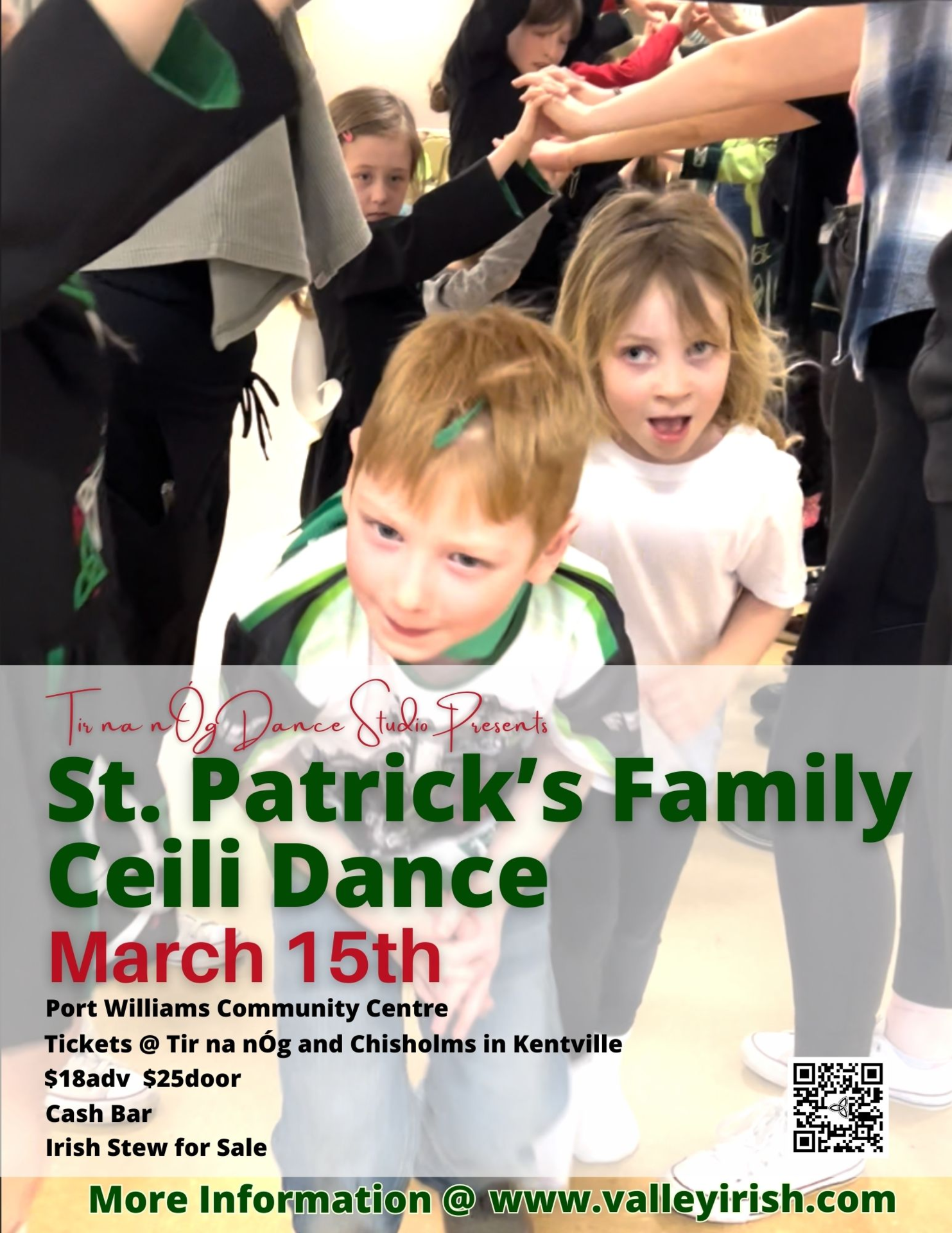 Family St. Patrick's Ceili Dance at Community Centre, Port Williams ...