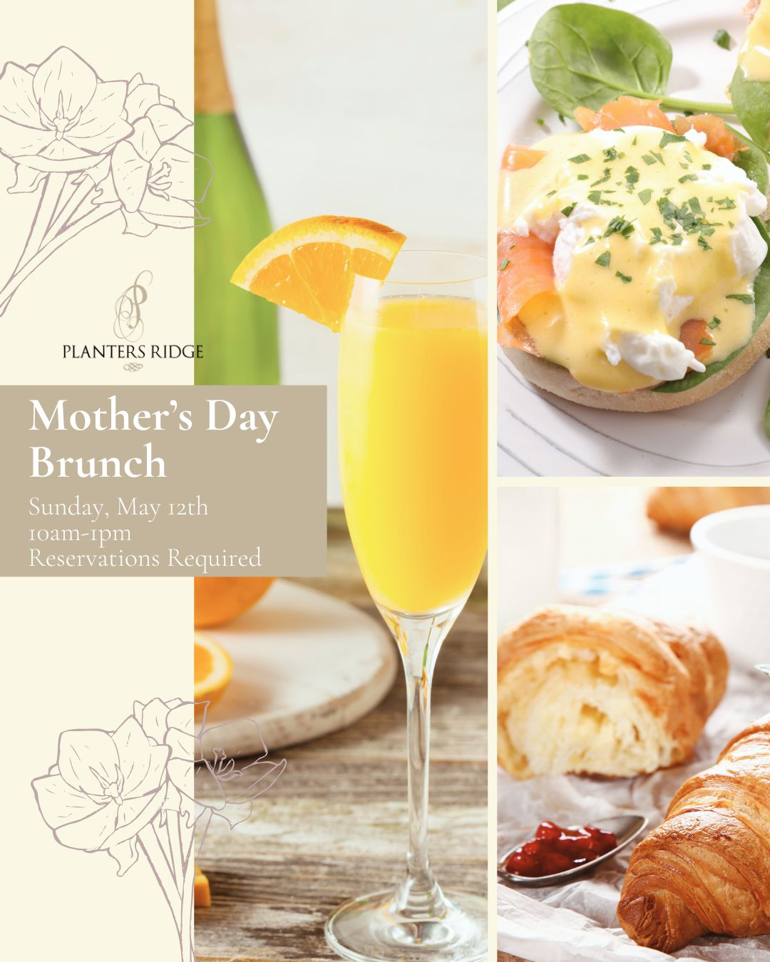 Mother's Day Brunch at Planters Ridge Winery & Vineyard, Port Williams ...