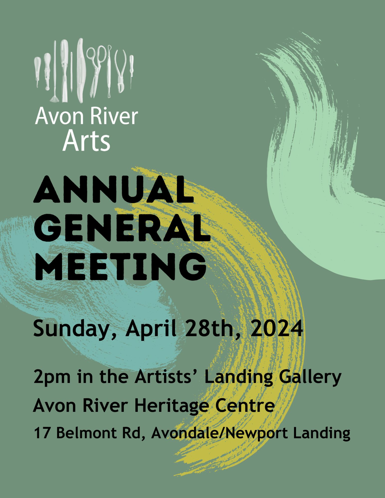 AGM for Avon River Arts Society at Avon River Heritage Museum, Newport ...