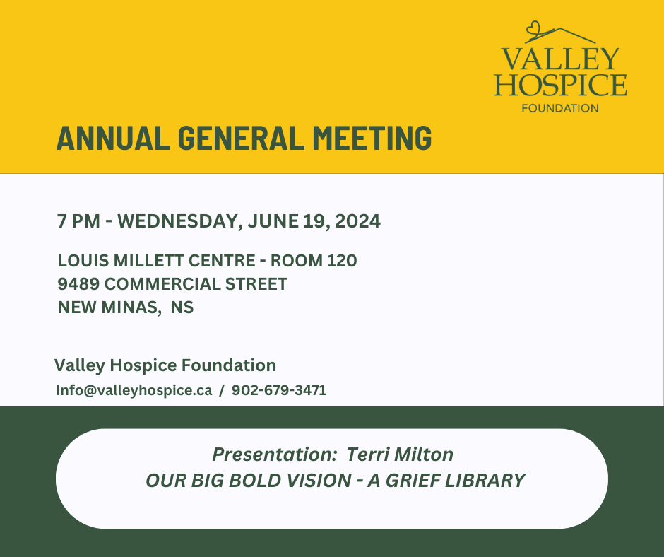 Valley Hospice Foundation AGM at Louis Millett Community Complex, New ...