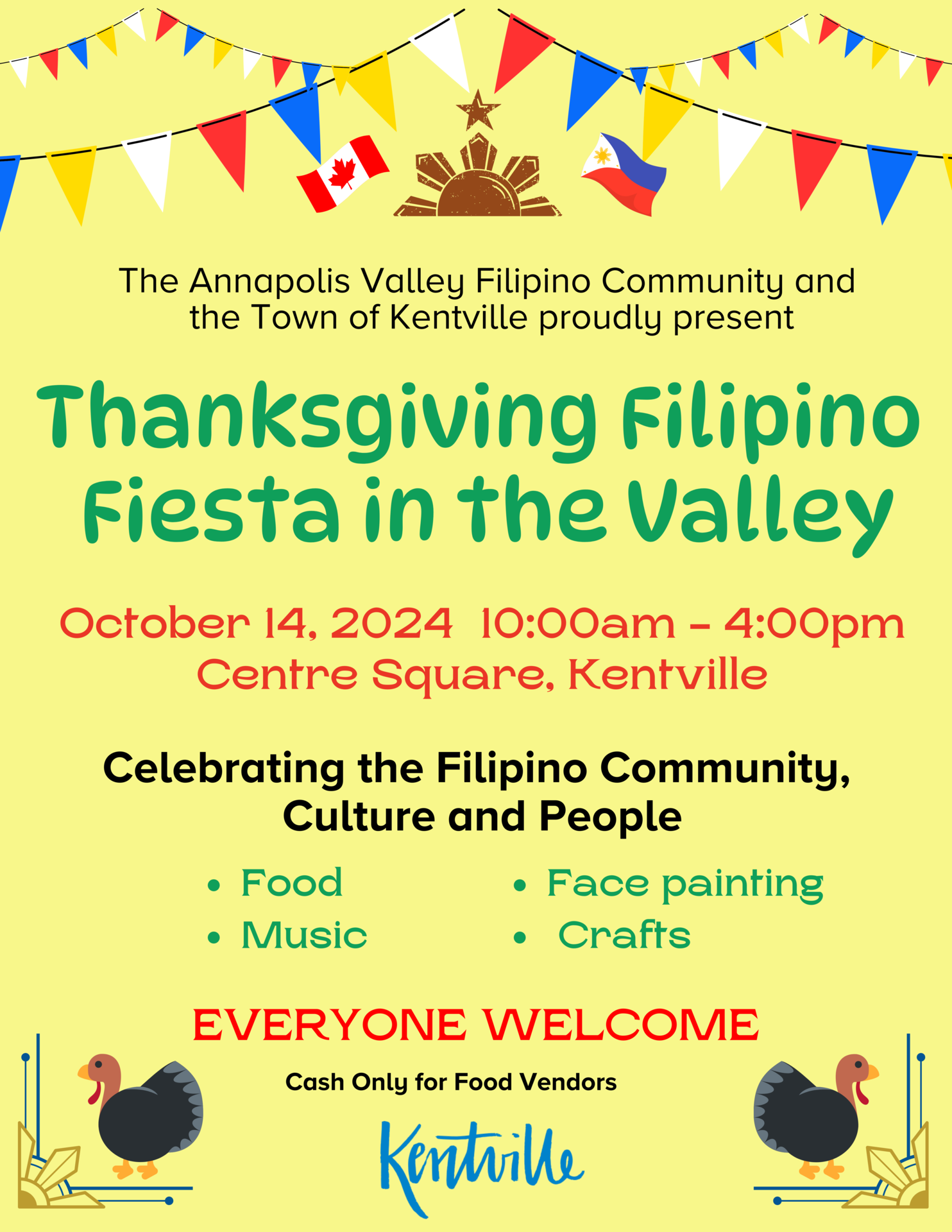 Thanksgiving Filipino Fiesta in the Valley at Centre Square, Kentville ...